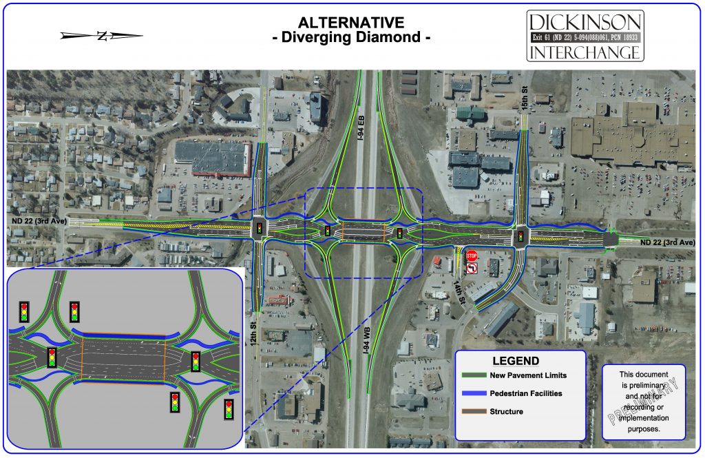 Dickinson Exit 61 (ND-22) Interchange Feasibility Study « Civil Science